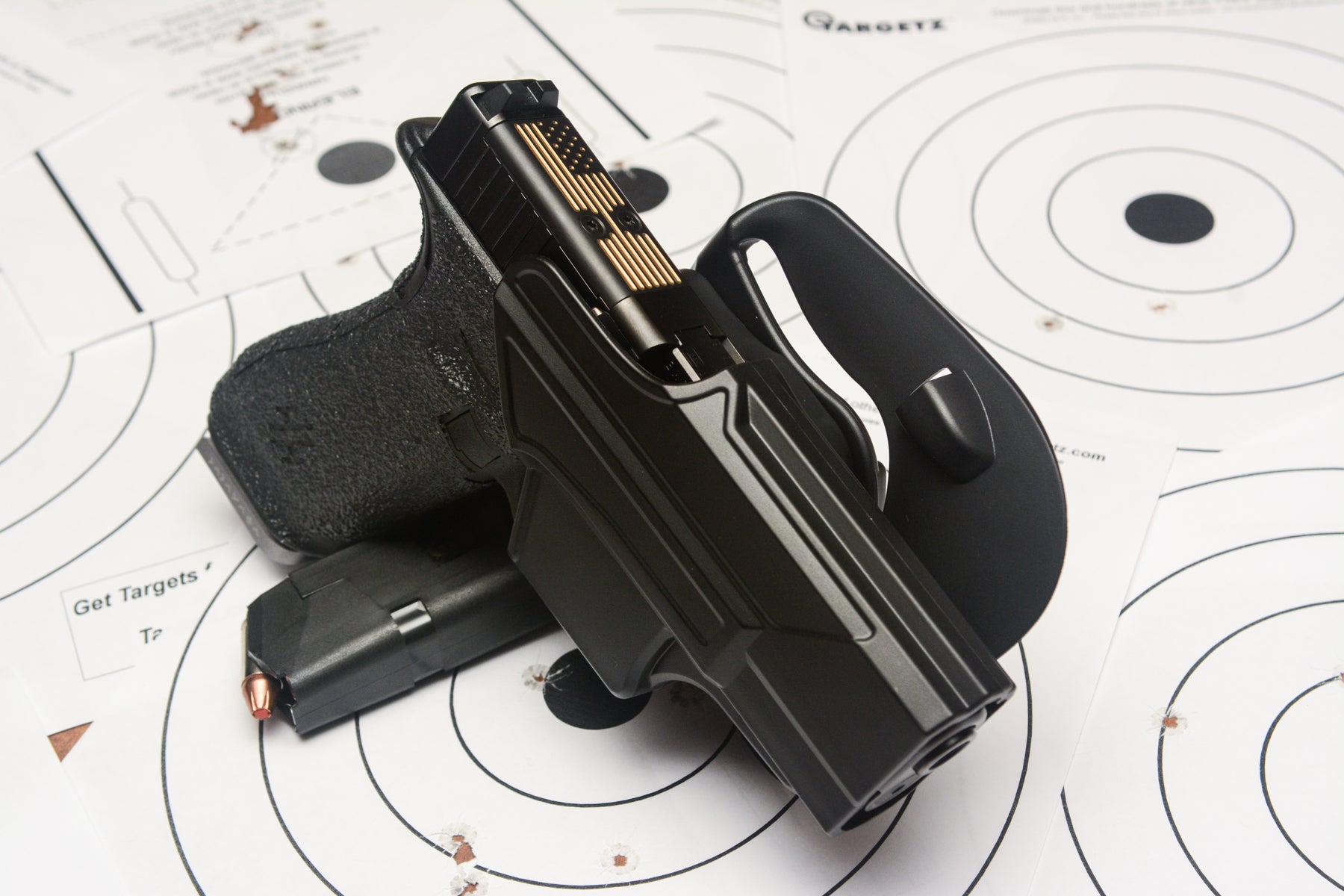 TEGE Holsters. The Tactical OWB Paddle Holster (Glock 19, 19X, 23, 32 ...